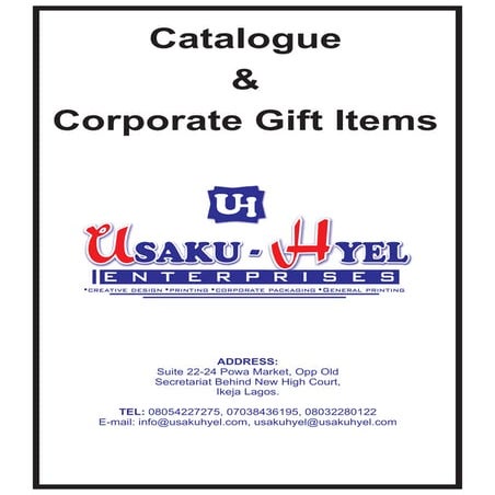 Catalogue & Corporate Gift Items - 2 | PDF | Business | Business and ...