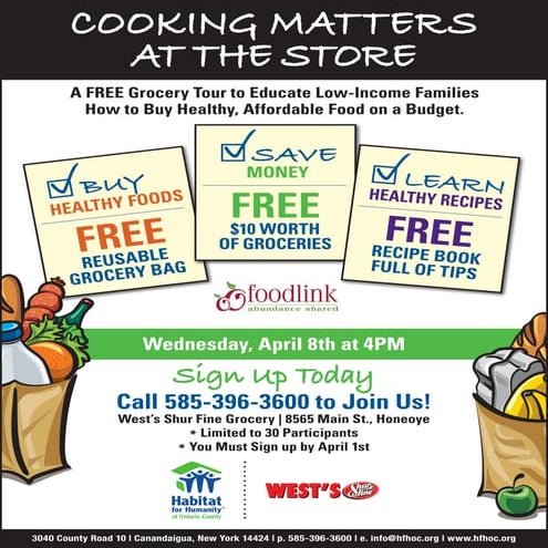 Cooking Matters | PDF