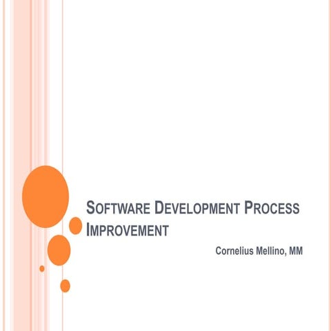 Software Development Process Improvement | PPT