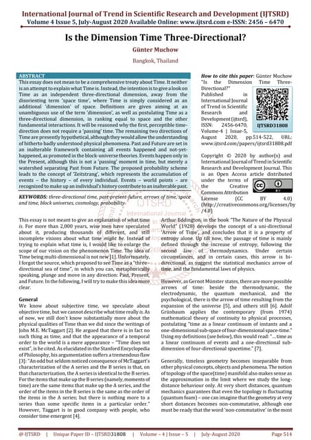 In physics, time is a fundamental concept to define other quantities. | PPT