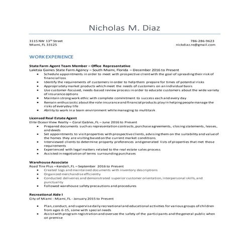 Nick's Resume | DOCX