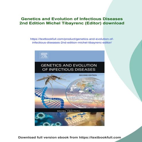 Genetics and Evolution of Infectious Diseases 2nd Edition Michel ...