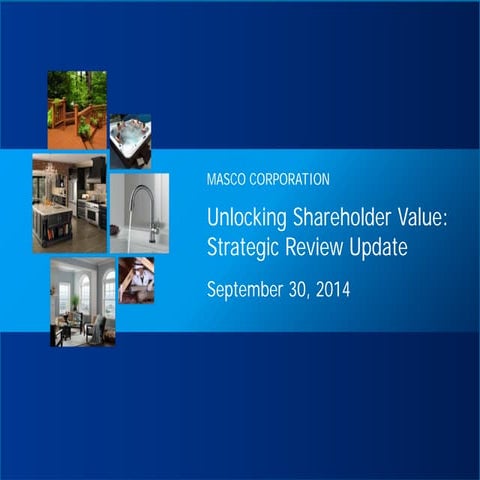Masco - Investor Presentation - September 2014 | PDF