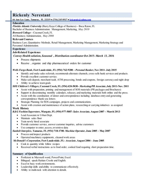 Tami's Resume1 | PDF