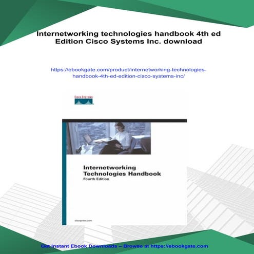 Internetworking technologies handbook 4th ed Edition Cisco Systems Inc ...