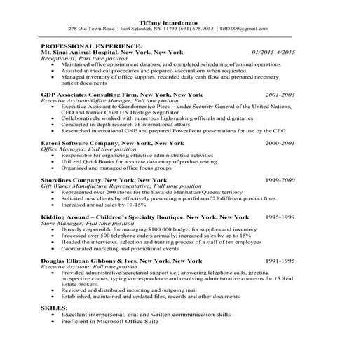 Resume 082815 | DOC