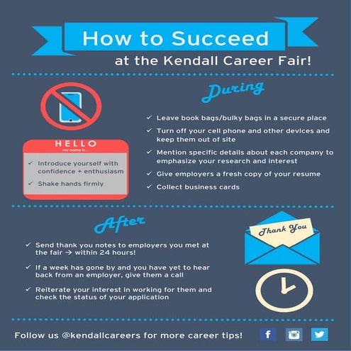 FA15 Career Fair Handout | PDF | Job Fairs | Job Search