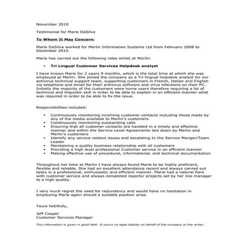 Referees letters | PDF