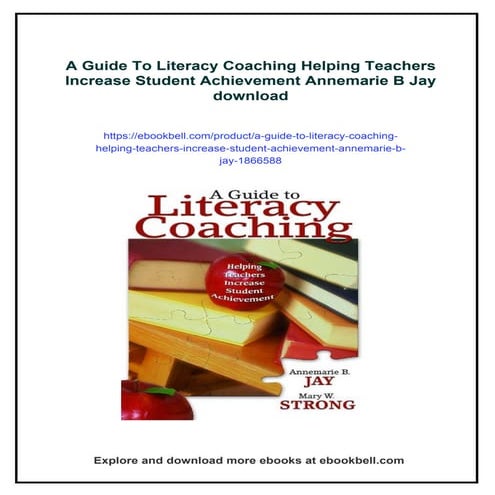 A Guide To Literacy Coaching Helping Teachers Increase Student ...