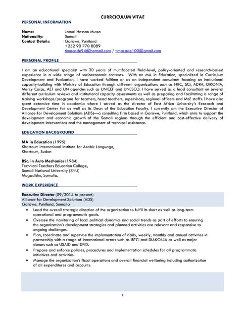 Cv mohamed.pdf5 (1) | PDF