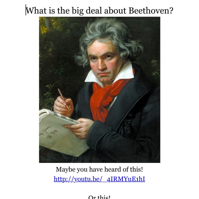Beethoven Notes | PDF
