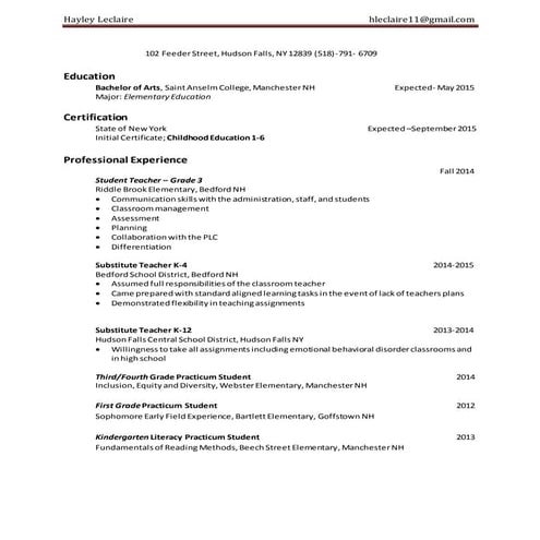 Hayley Resume (1) | DOCX