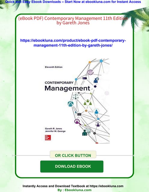 Contemporary issues of management | PPTX