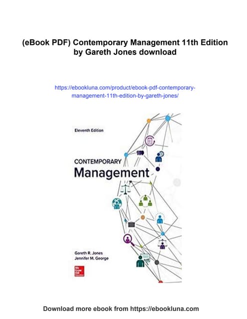 Contemporary issues of management | PPTX