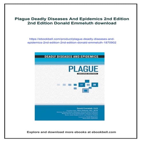 Plague Deadly Diseases And Epidemics 2nd Edition 2nd Edition Donald ...