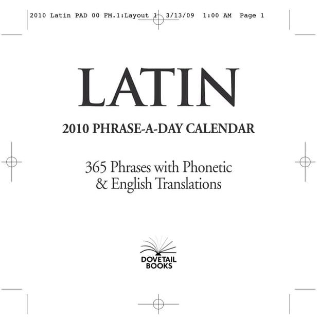 2010 Latin PAD.1 | PDF