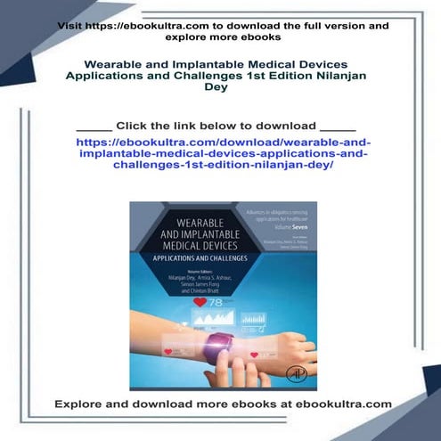 Wearable and Implantable Medical Devices Applications and Challenges ...