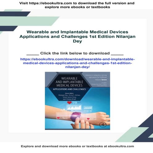 Wearable and Implantable Medical Devices Applications and Challenges ...