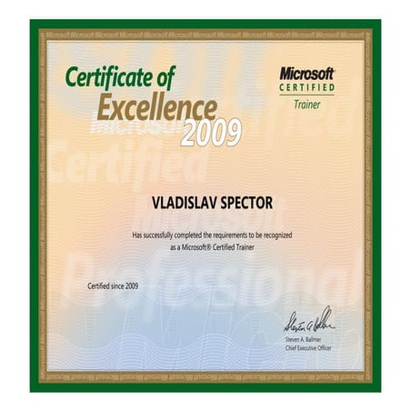 MCT_Certificate | PDF