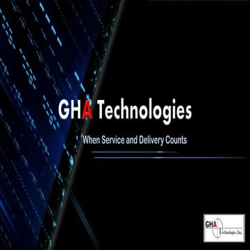 GHA Presentation 2015 | PDF