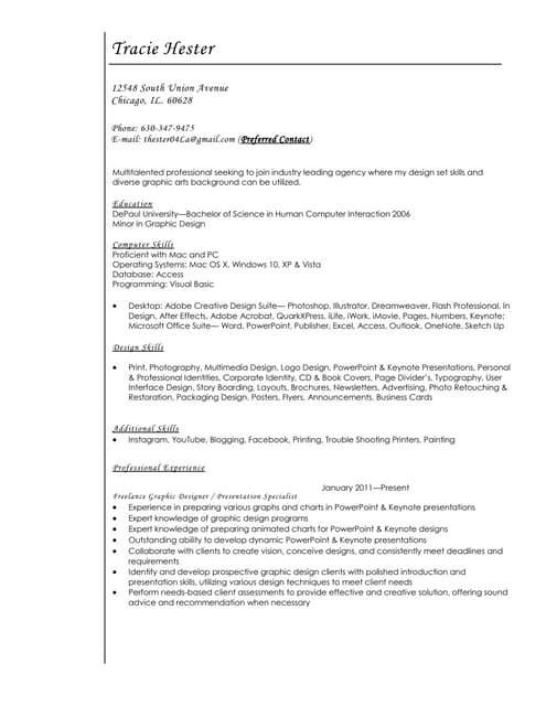 Melissa Brewer Clark Resume | PDF | College Education | Education