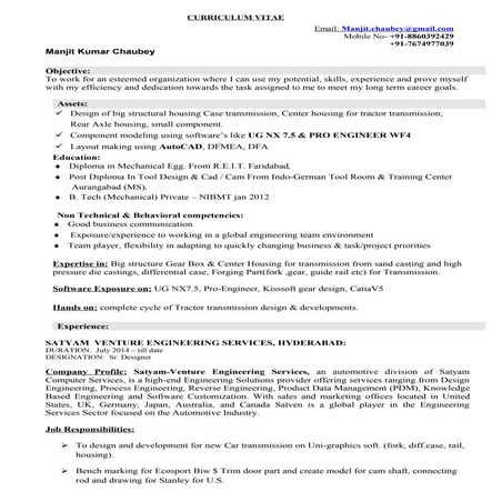 manjit_ resume | PDF