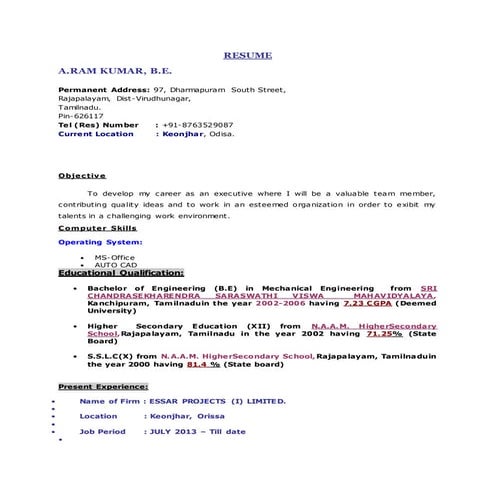 Ram Kumar2015 | DOCX