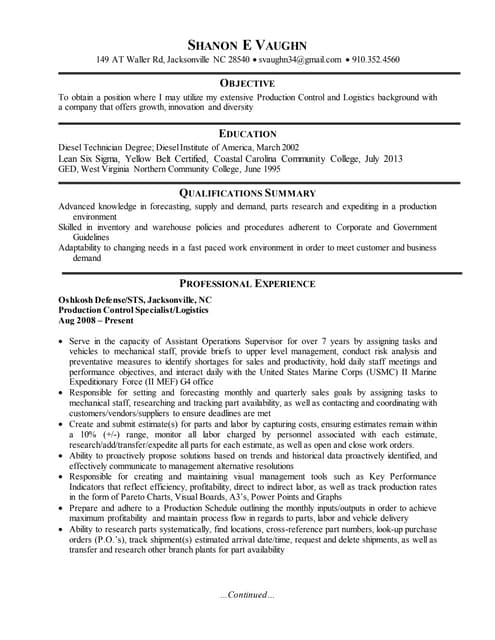 Shanon Vaughn_Resume | PDF Shanon Vaughn_Resume | PDF