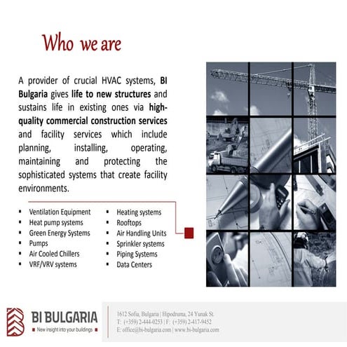 Presentation_BI | PDF | Construction Industry | Industries