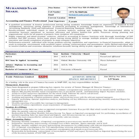 M-Saad-Shakil-ACCA-resume | DOCX