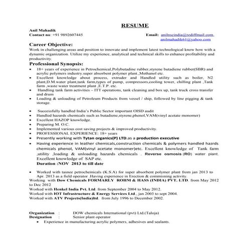 CURRICULUM VITAE | DOC