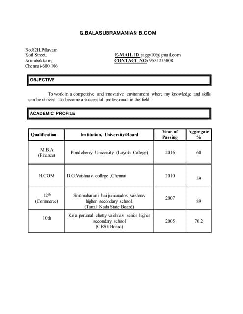 Resume - Varun | PDF