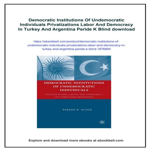 Democratic Institutions Of Undemocratic Individuals Privatizations ...