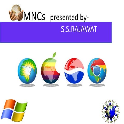 MultiNational corporation(MNC) | PPTX