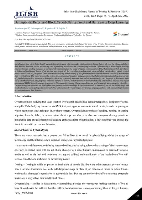 Multimodal Cyberbullying Meme Detection From Social Media Using Deep ...