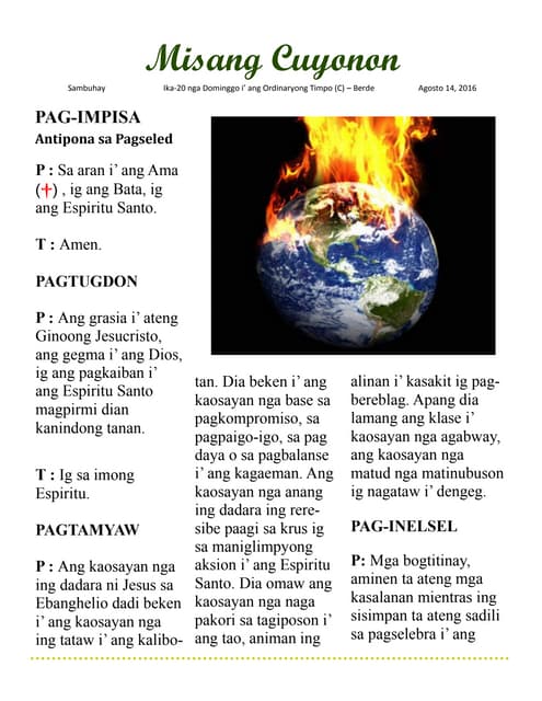 Bisita Iglesya Prayer | PDF