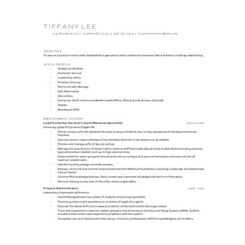 Tiff Lee Resume | DOCX