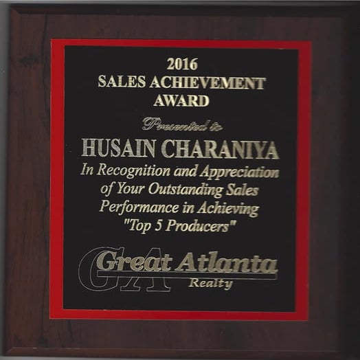 Performance award by Great Atlanta Realty | PDF