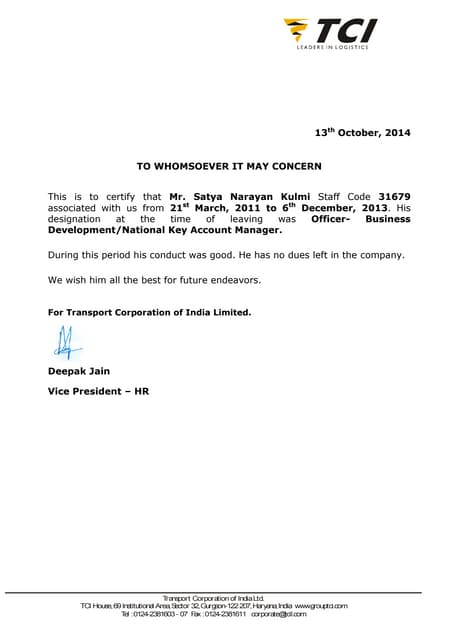 7...AUTHORIZATION LETTER FROM CONSIGNEE CLEARING AGENT FOR TAKING THE ...