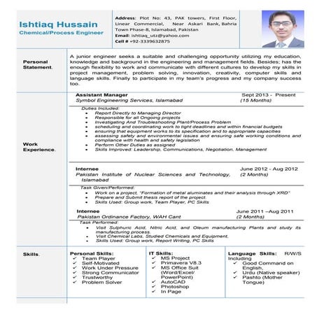 Ishtiaq Hussain_CV2 | PDF