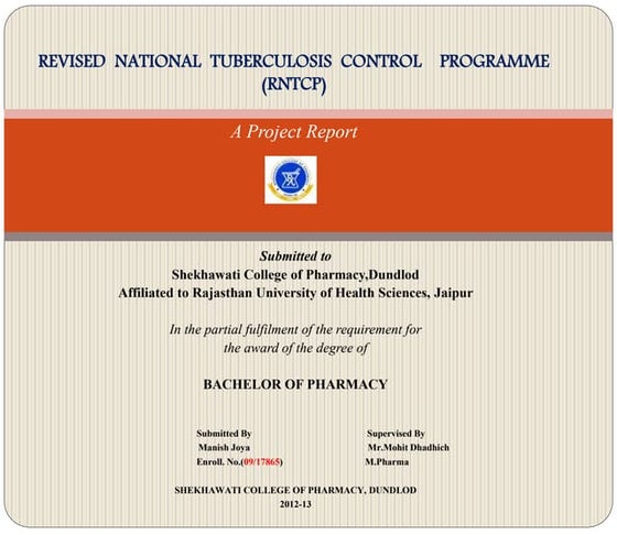 Directly observed treatment short course | PPT