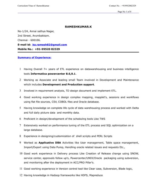 Resume | DOCX | Databases | Computer Software and Applications