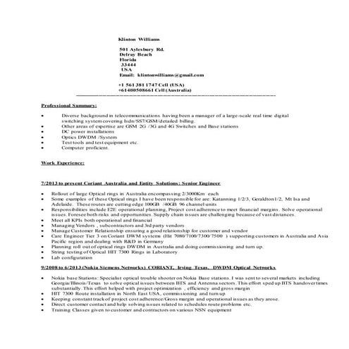 Thomas Yates Resume | DOC