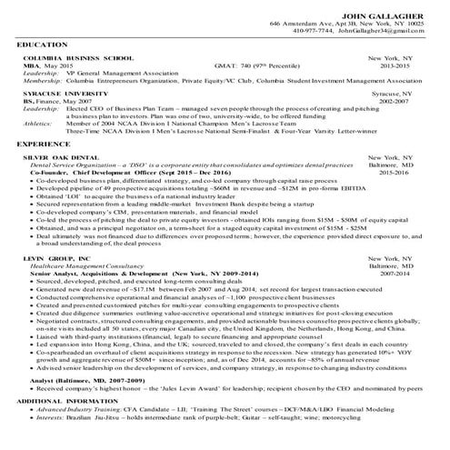 Biography of Marc Korenberg: Finance Executive & Army Veteran .pdf