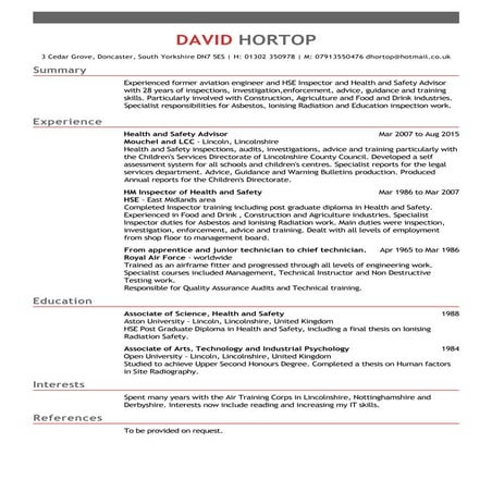 my cv 2015 | PDF