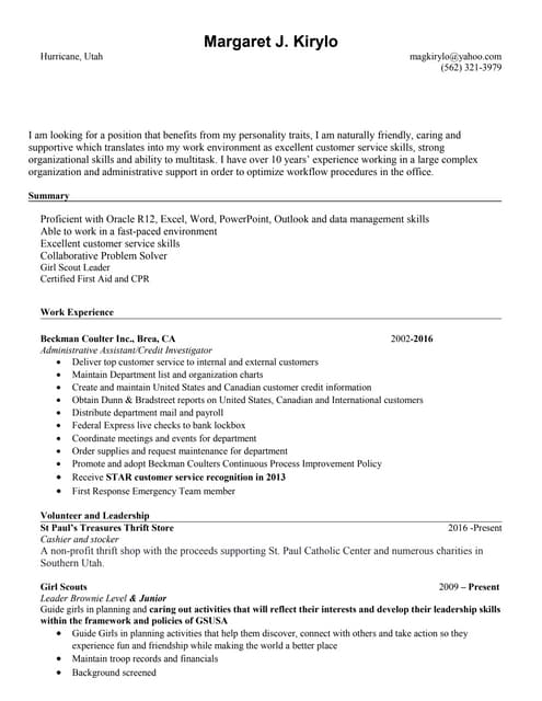 Julissa Garza Resume 2 | PDF