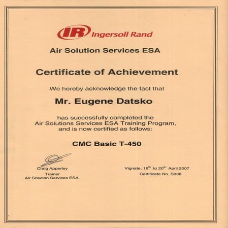 CMC training | PDF