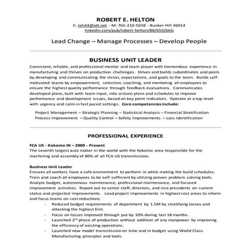 Production Manager | PPT