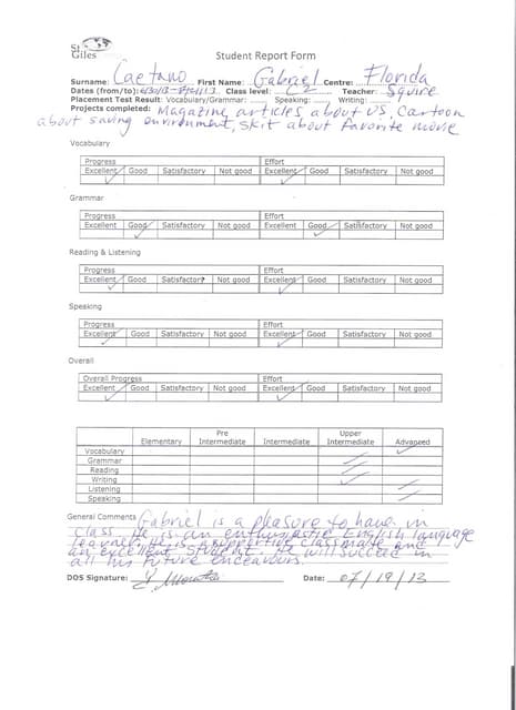 Certificado Work Experience | PDF