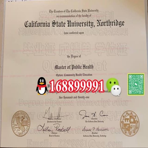California State University,Northridge degree offer diploma Transcript | PPT